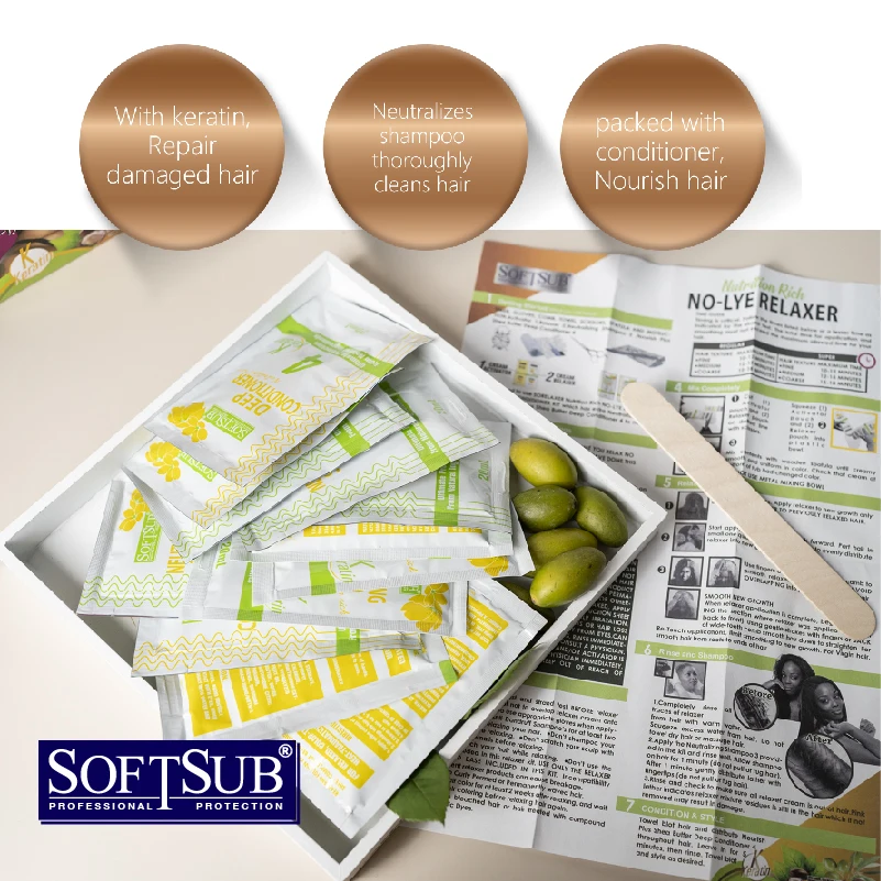 Sorelaxer No Lye Relaxer - Professional Hair Smoothing