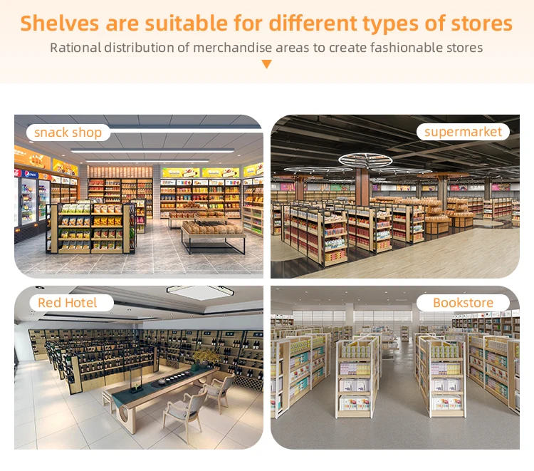 Gondola Shelving - Efficient Display Racks for Groceries
