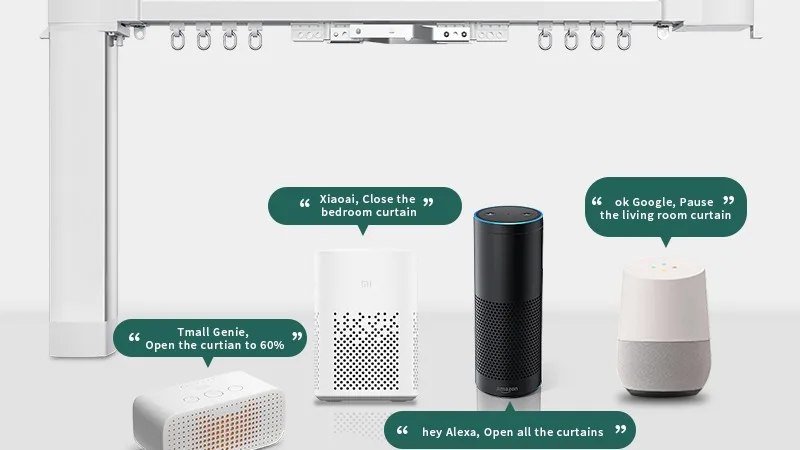 Smart Curtain Motor Gateway Control Support Multi-platform Linkage ...