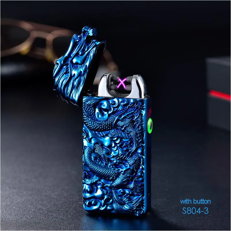 Electric Arc Lighter Encendedor De Cigarrillos Mas Camping Silicone Gas ...
