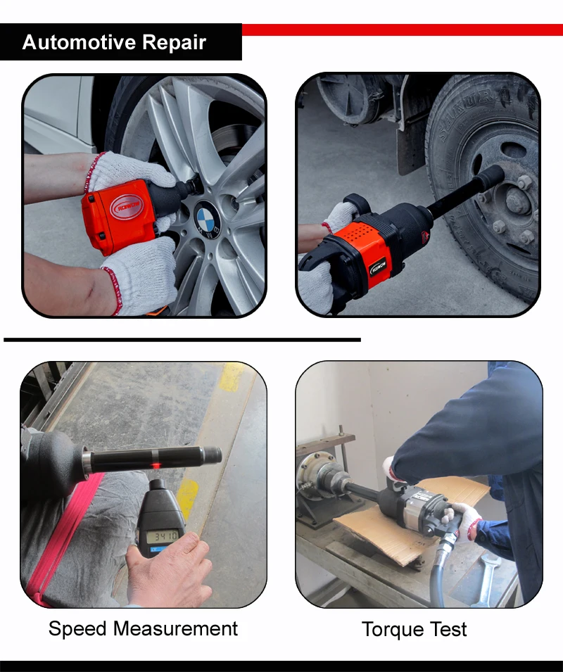 Professional Pneumatic Torque Wrench 1 Inch Air Impact High Torque ...