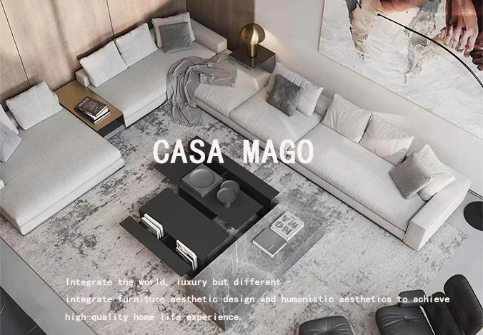 Leather Bed Modern Simple Double Master Bedroom Nordic Network Red Soft ...