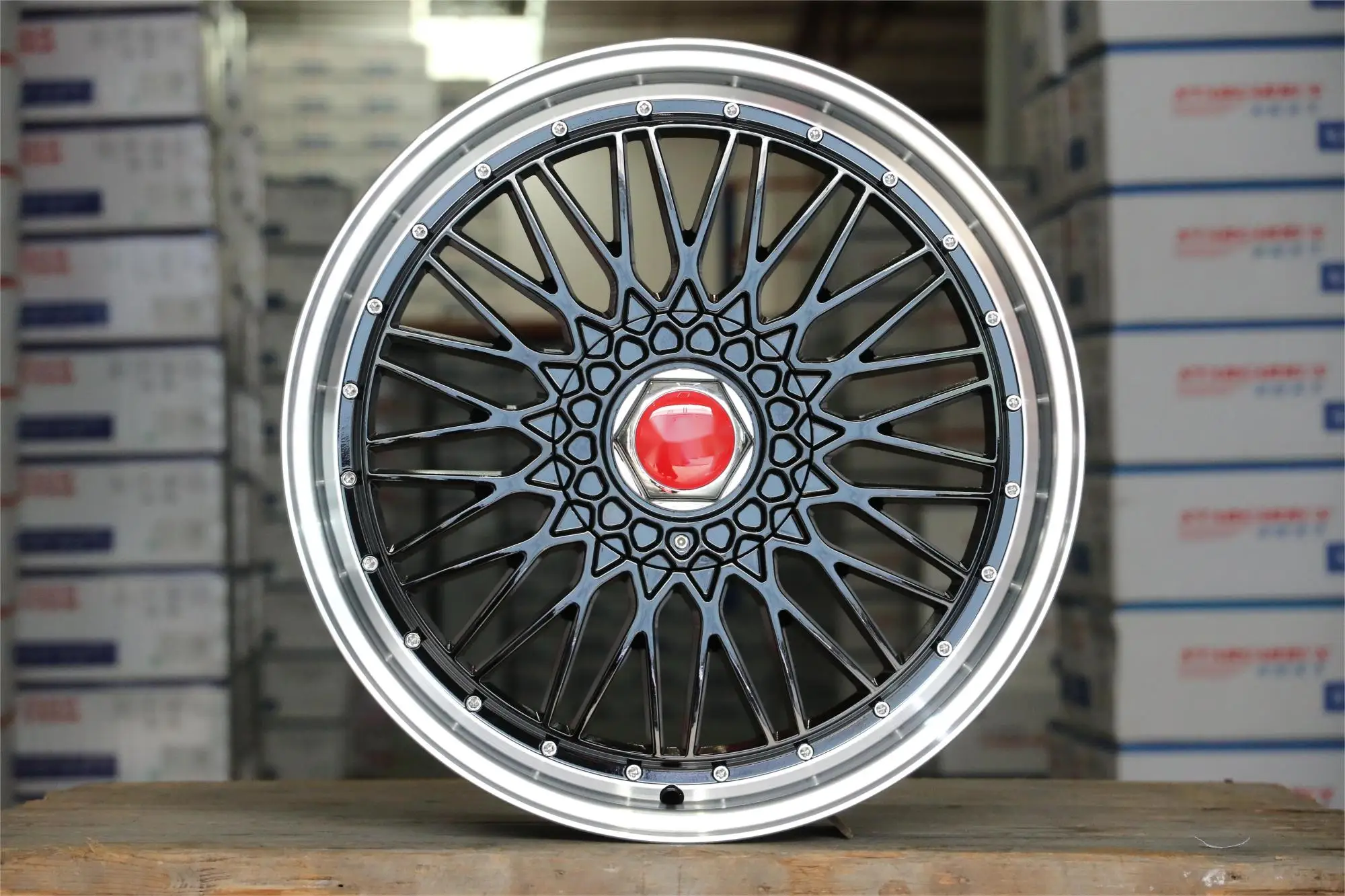 Deep Dish 15 16 17 18 19 Inch 4/8*100 4/8*108 4/8*114.3 Alloy Wheel ...