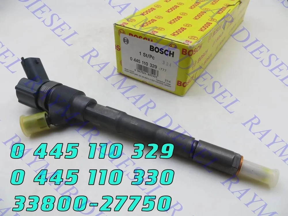 GENUINE and BRAND NEW DIESEL FUEL INJECTOR 0445110329, 0445110330 ...