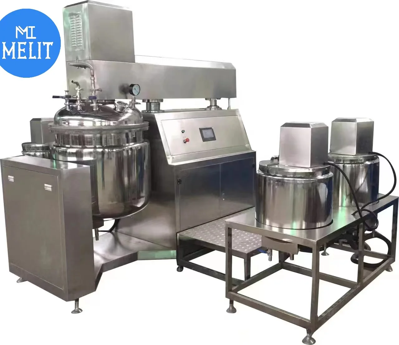 Vacuum Mixer Homogenizer Paste Mixing Tank,Body Lotion And Cream Making ...