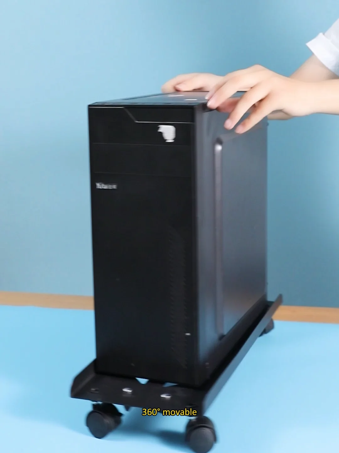 Computer Case Storage Stand Pc Stand Steel Adjustable Cpu Shelf Under ...