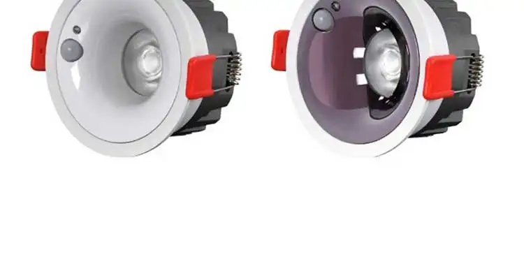 Pir Sensor And Photocell Sensor Anti-glare Commercial Downlight Led Cob ...