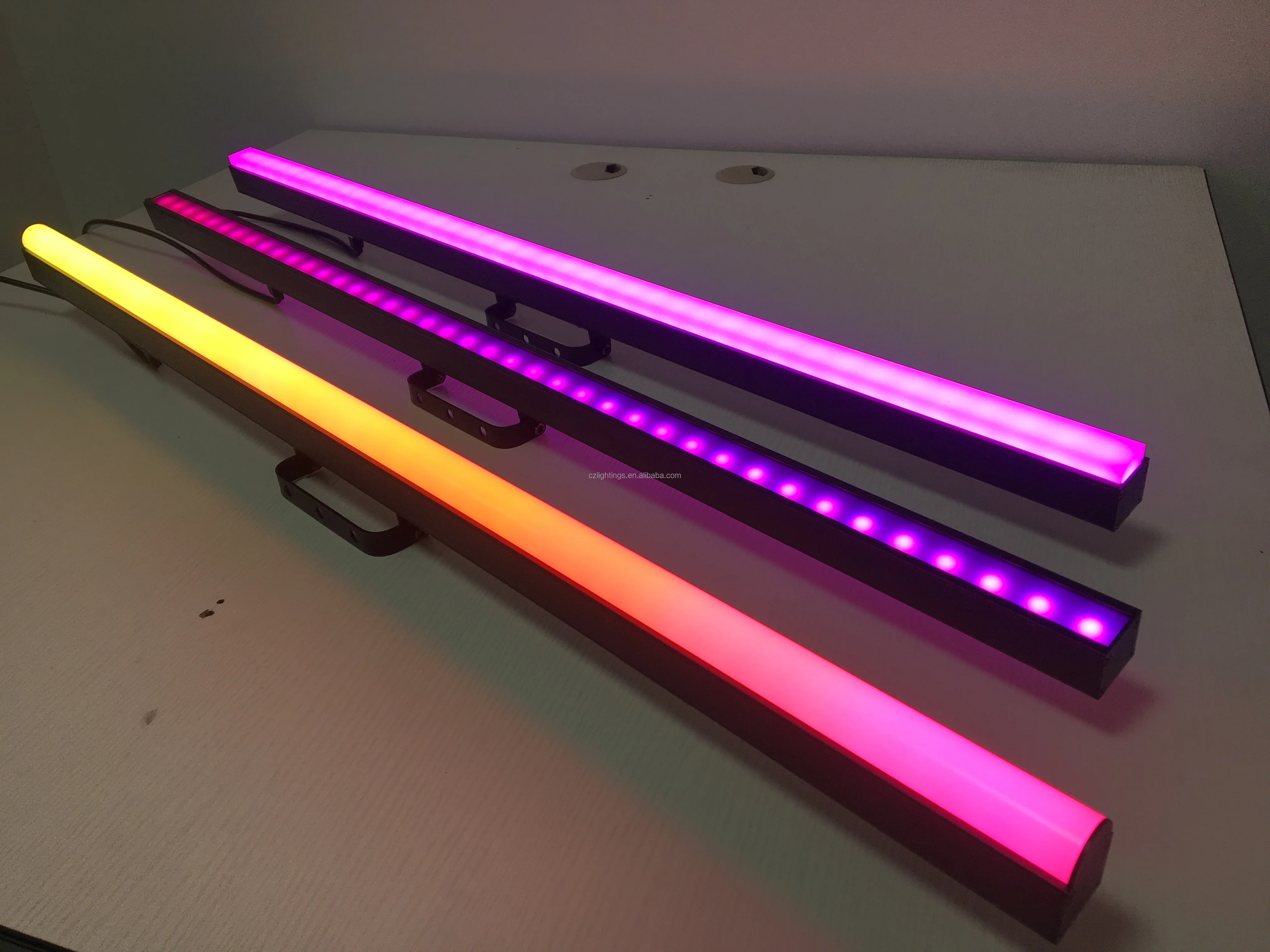 1 Meter LED RGB Pixel Bar DJ Club Event Part Stage Lights Matrix 16 ...