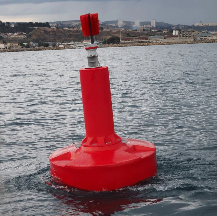 Plastic PE Navigation Buoys Floating Mark Buoy with PU Foam Inside with ...
