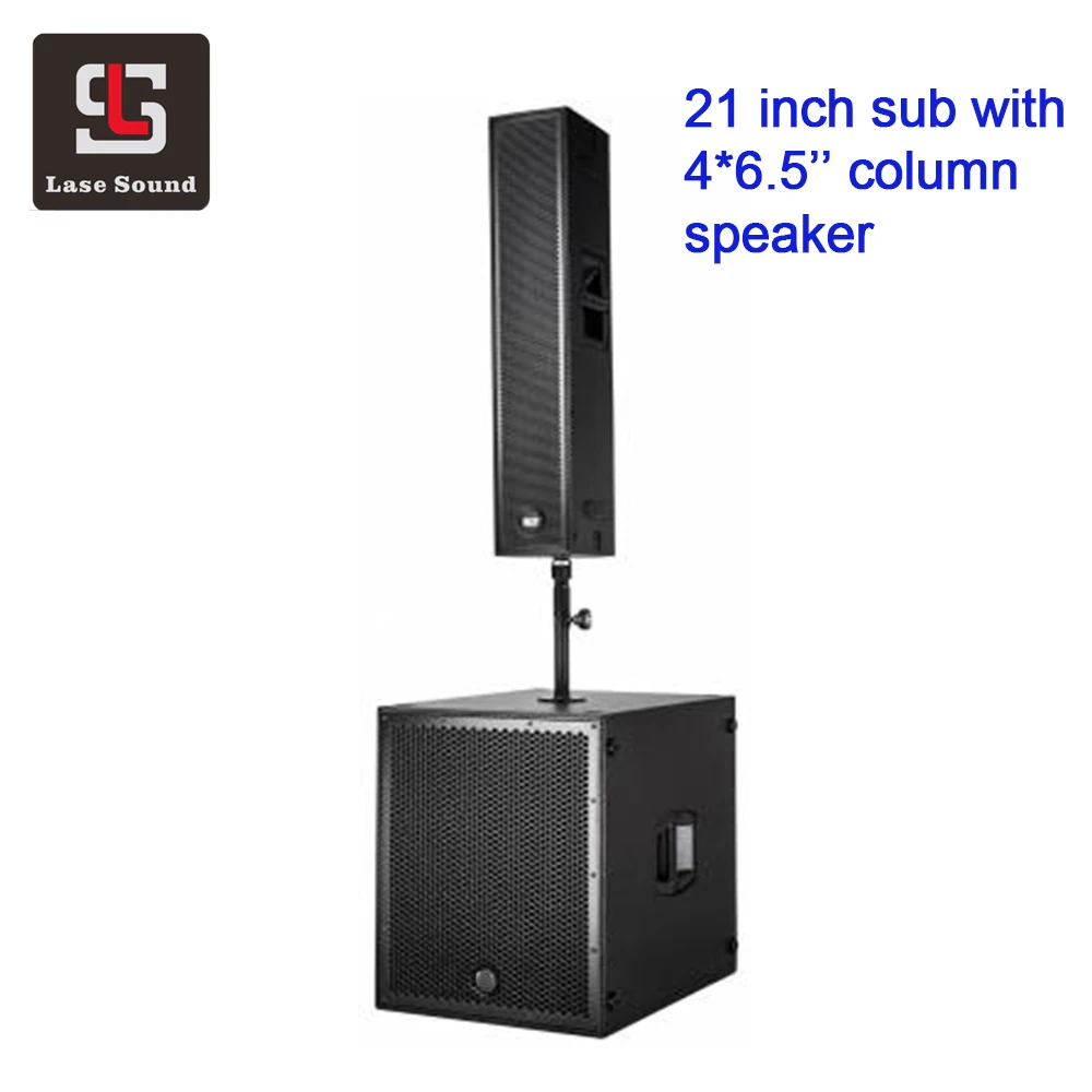 21 Inch Powered Subwoofer Lase Sound 8005-AS, 3000W Peak Power, 137dB ...
