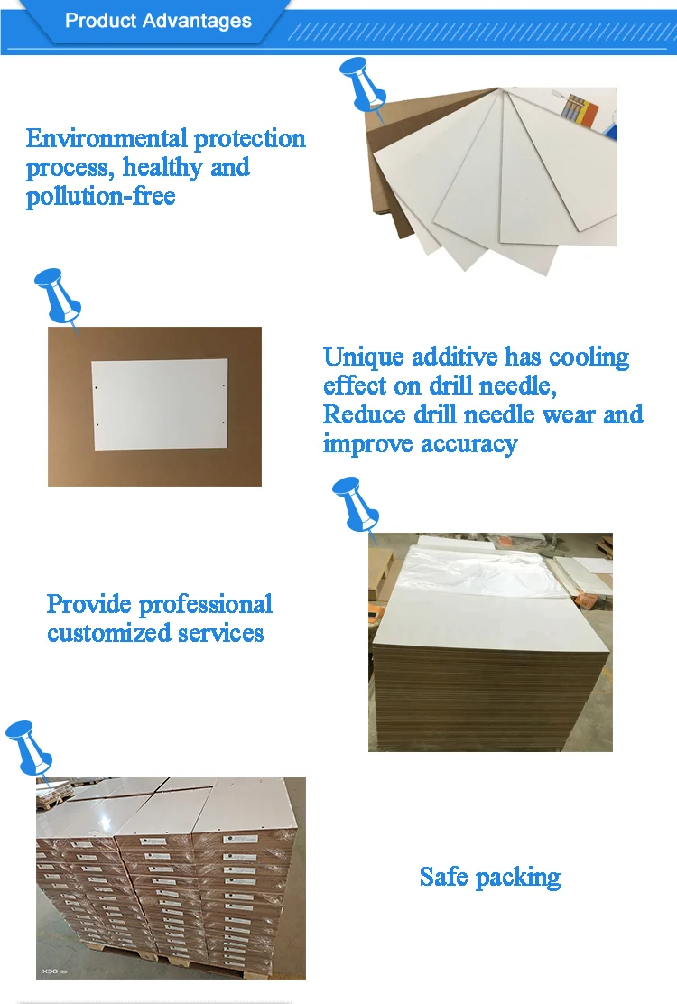 Melamine Backup Board PCB Drilling Material for Manufacturing - Durable ...