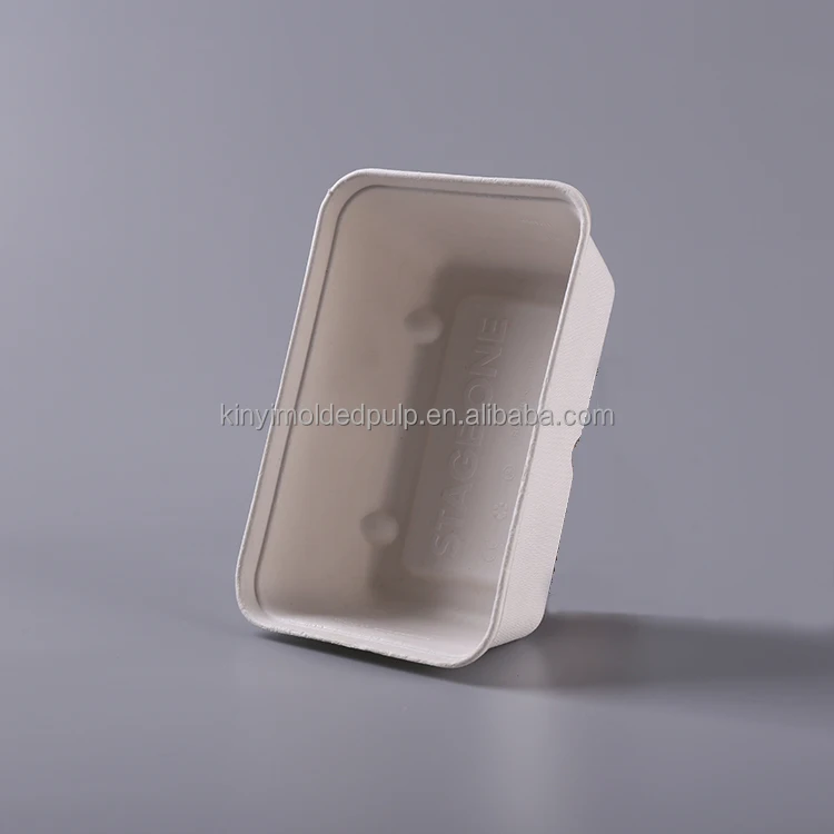 Custom Eco Friendly Sugarcane Fiber Mold Medical Packaging Container ...