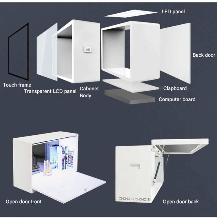 86 Inch Indoor 3d Hologram Interactive Video Holographic Touch Screen ...