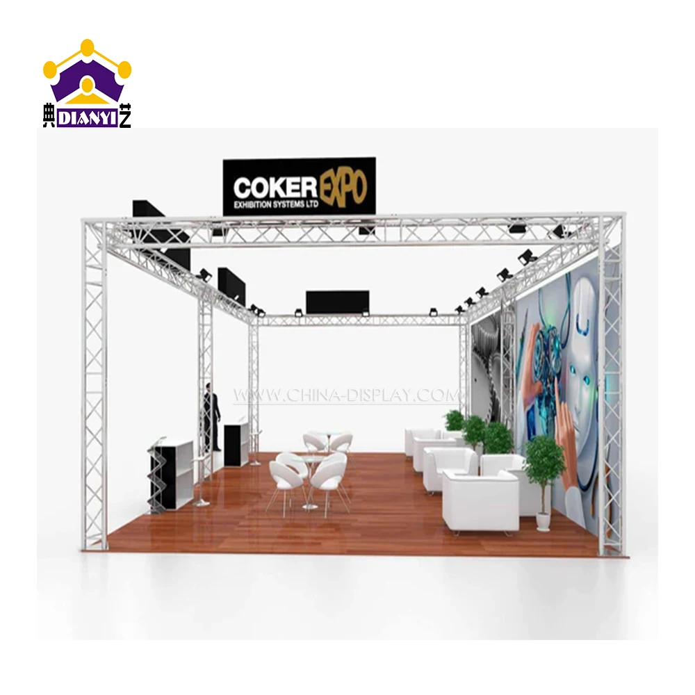 Space Structure Display Frame Wall Ground Stand Support Aluminum Roof ...