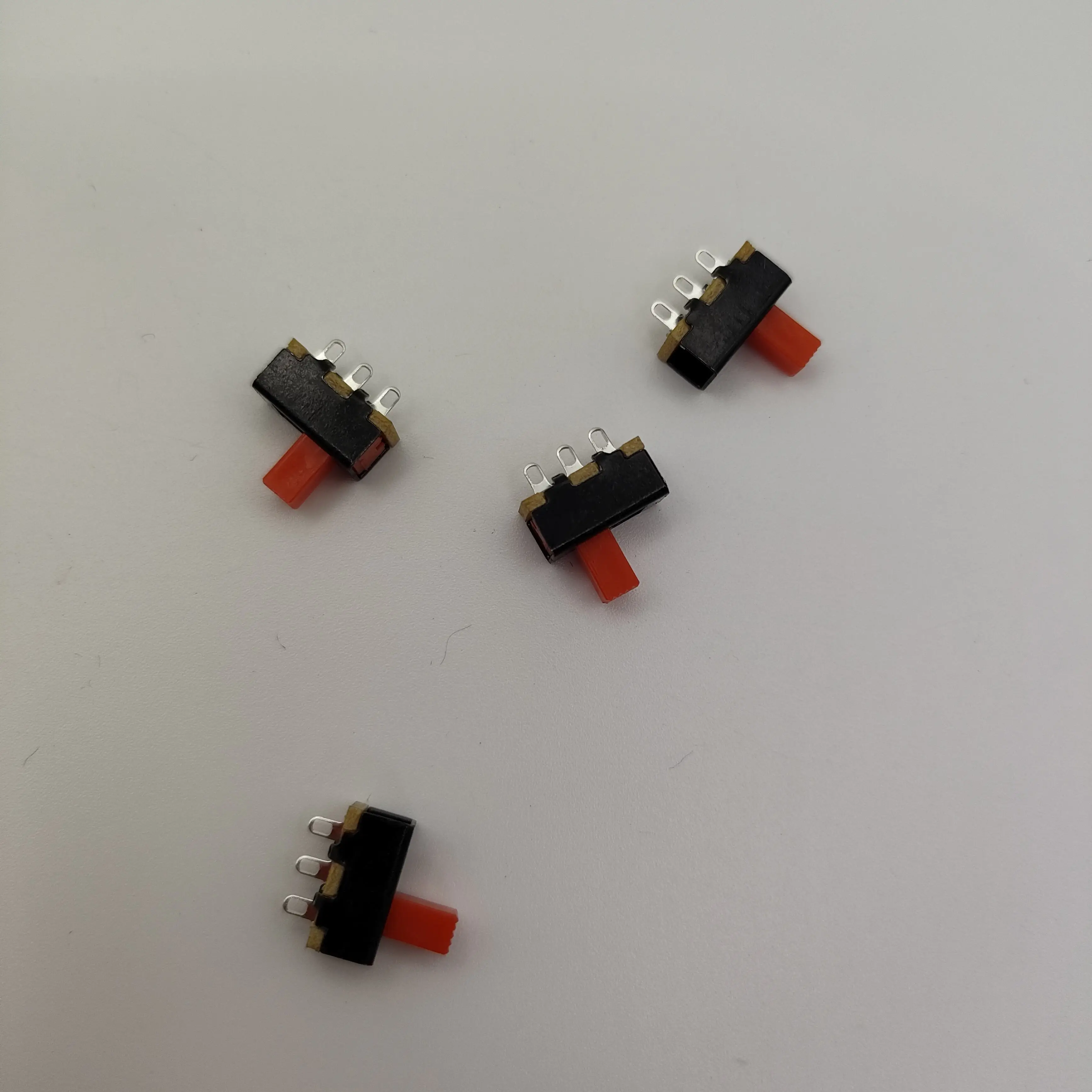 Push Button Switch Surface Small Electric Toy Vertical Switch 3pin 5mm ...
