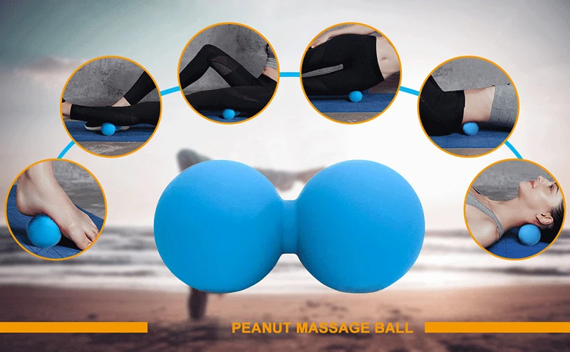 Peanut Massage Ball - Relief for Shoulder & Neck Pain