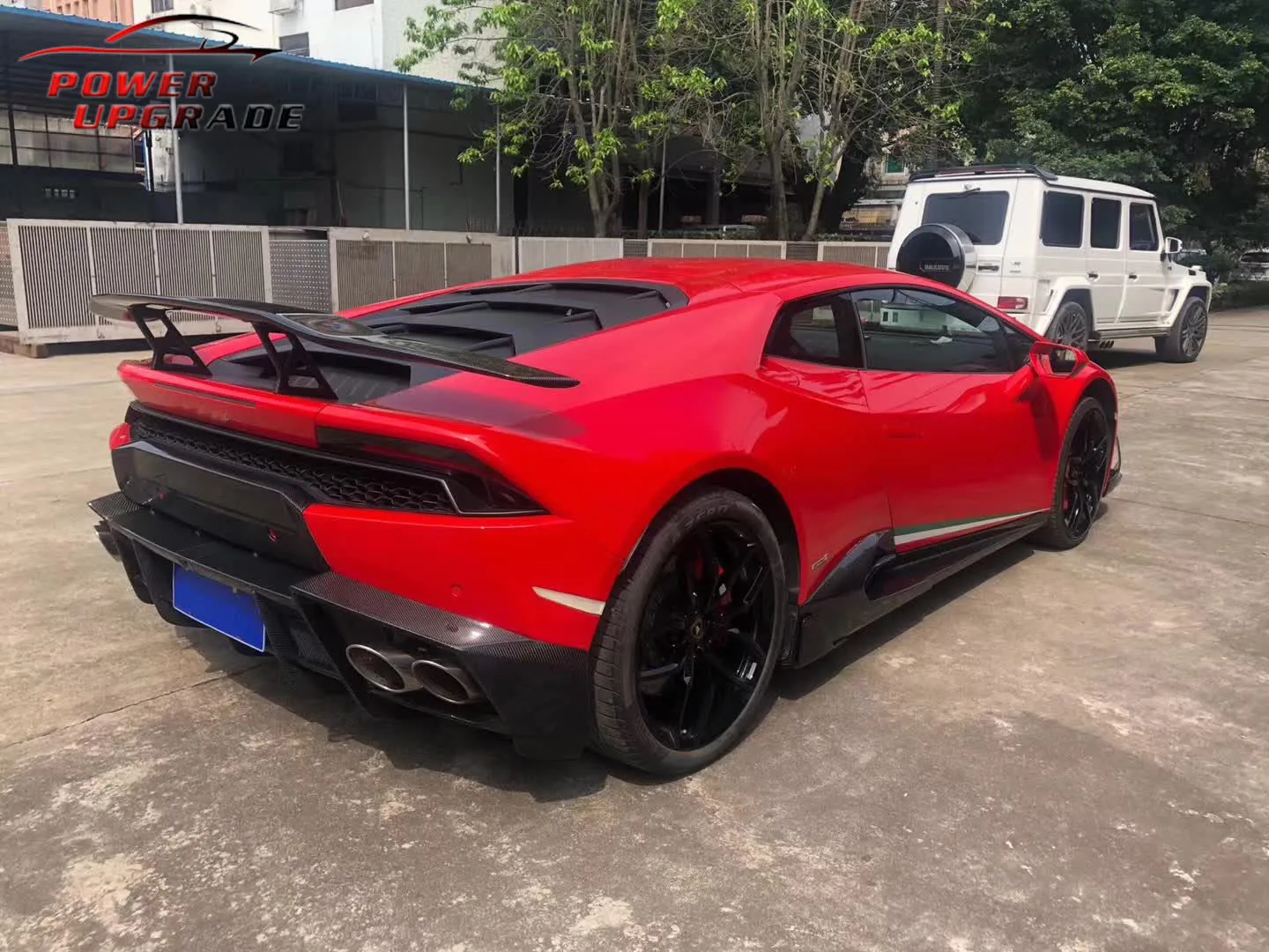 M Style Carbon Fiber Front Bumper Front Lip Side Skirt Diffuser Spoiler ...