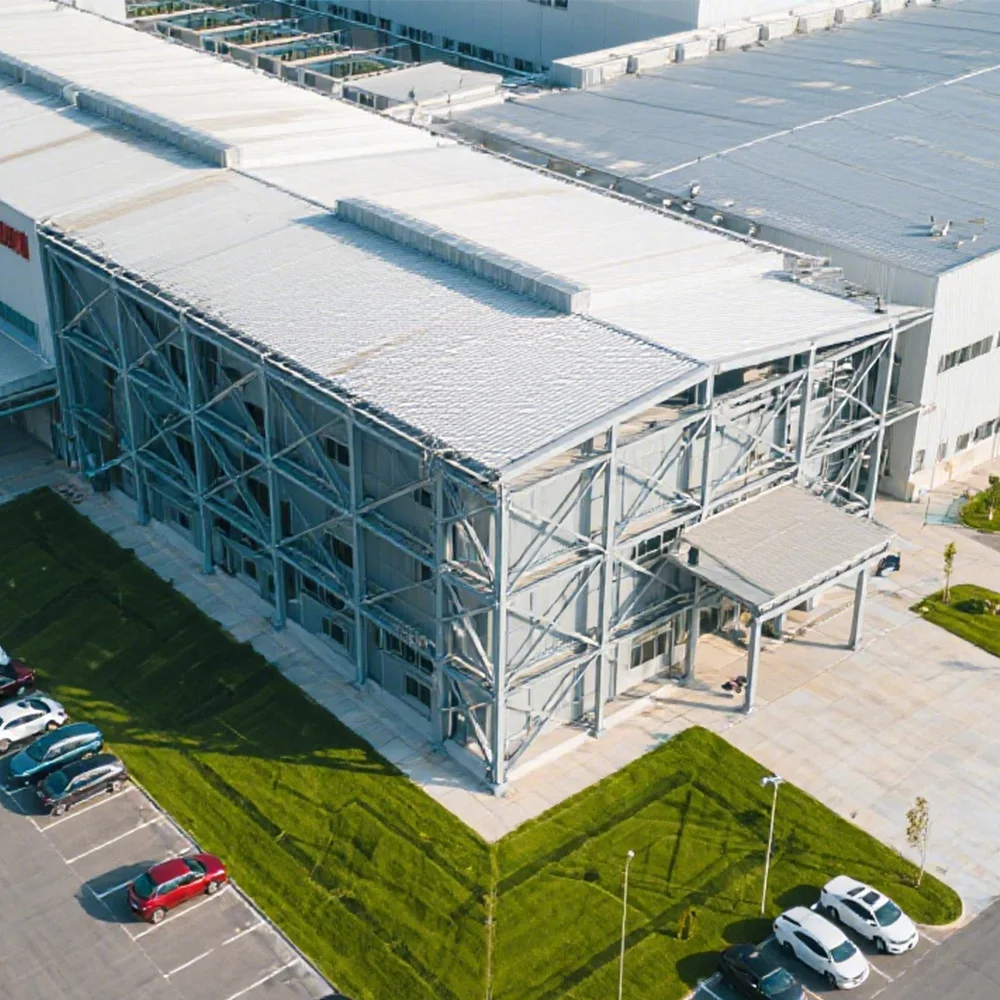 UV-Resistant Steel Structure Buildings for Various Public Industrial ...