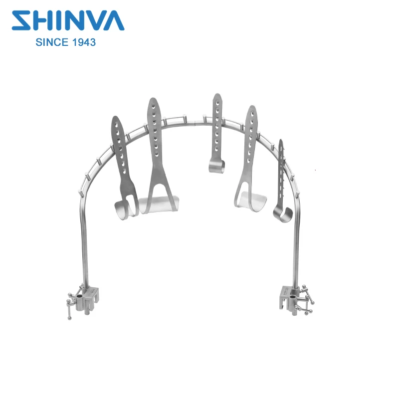 SHINVA Table Mounted Retractor Thompson Retractor Abdominal Instruments ...