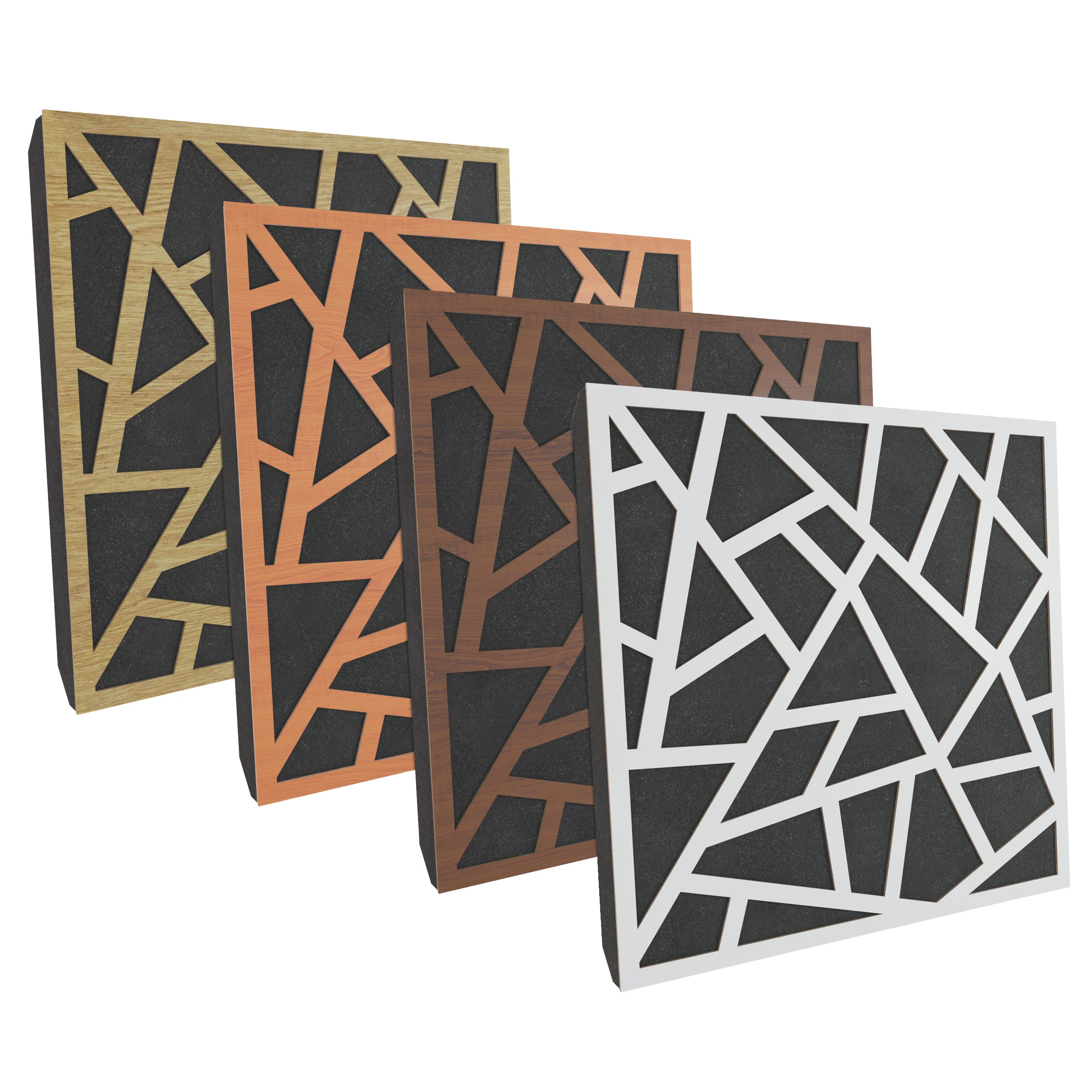 MDF Wood Acoustic Panels with Foam for Studio & Music Rooms