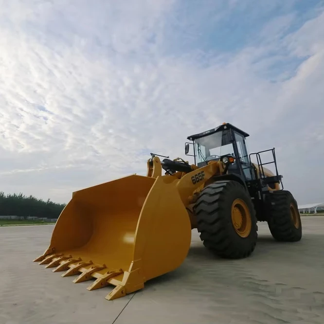 6t China 2023 Wheel Loader Sem665f with 3.5m3 Bucket Hot Sale Engine ...