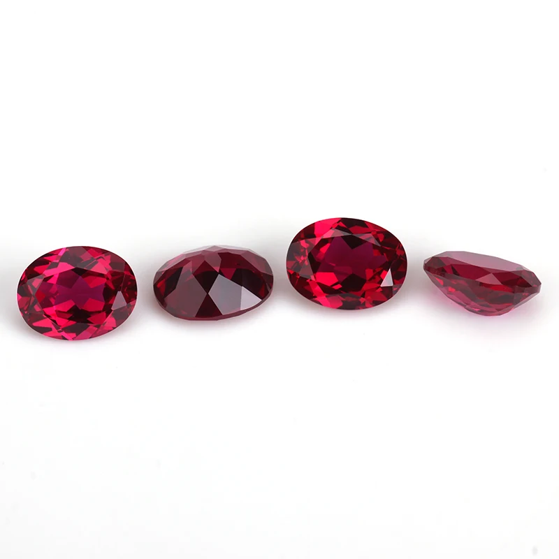 Starsgem Synthetic Gemstone - Blood Red Ruby Loose Stone