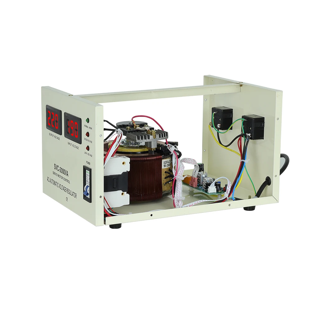 Svc-2000va Single Phase Servo Motor Type Hot Selling Popular Model ...