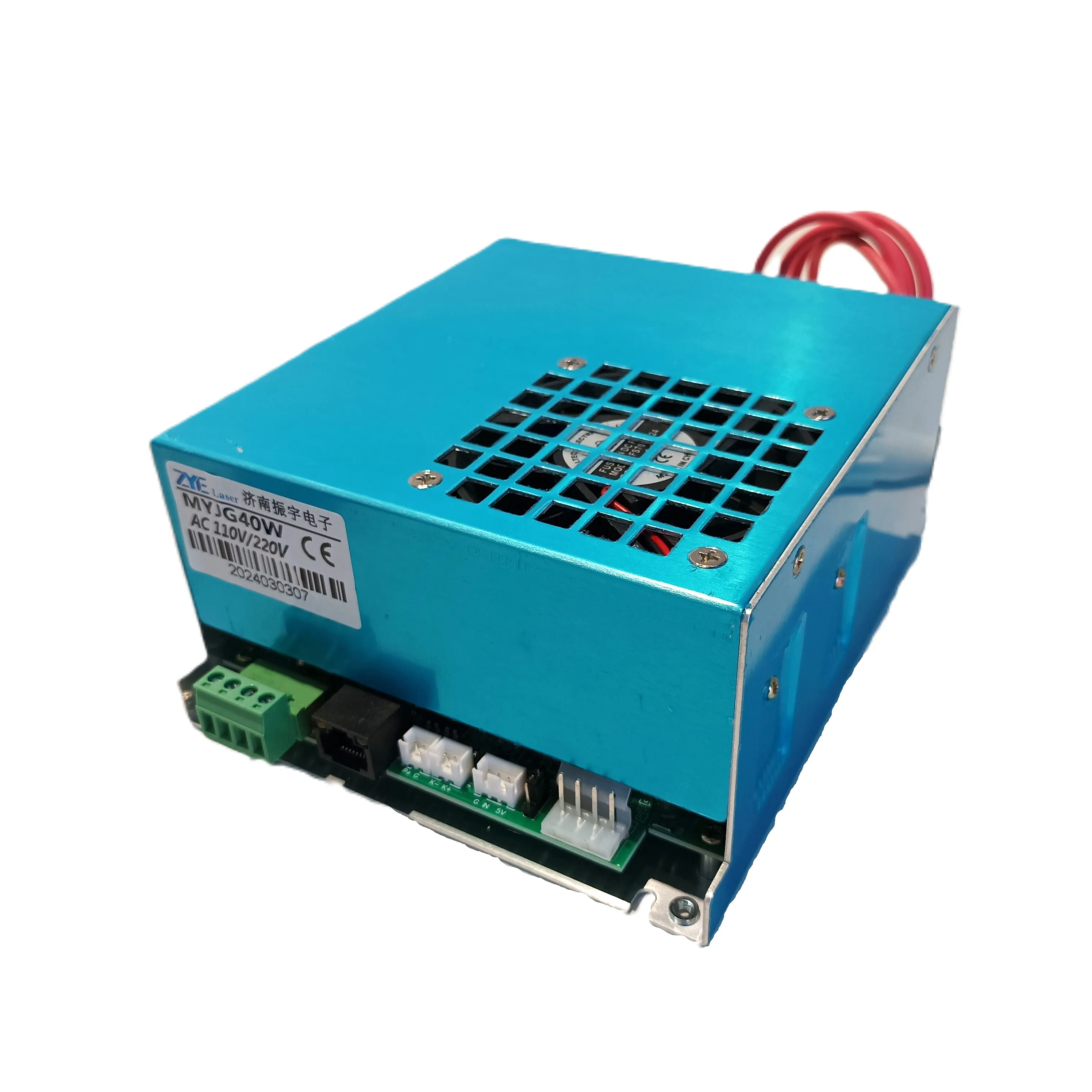 Zye Laser Power Supply Component Myjg 40w For Co2 Laser Cutting Machine ...