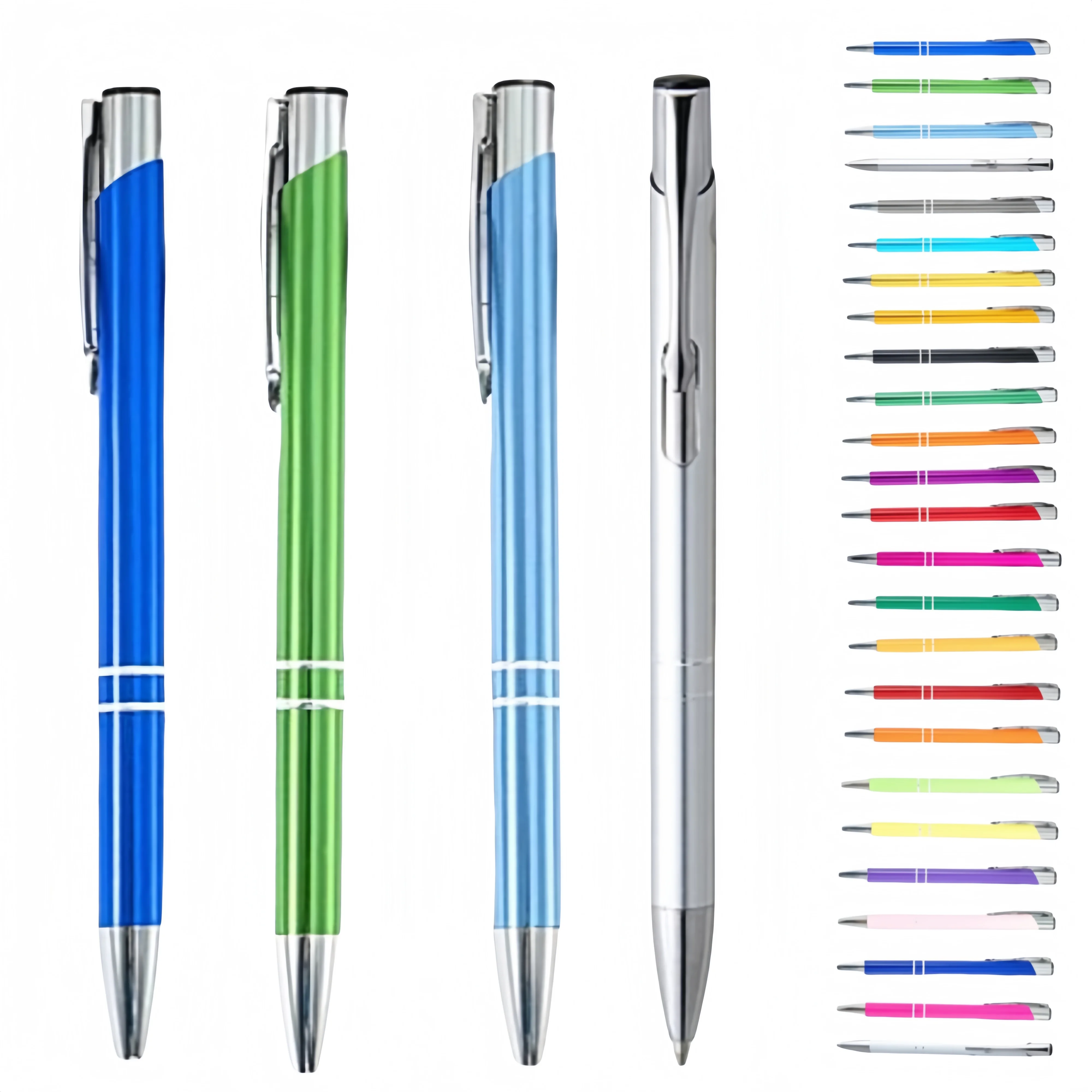 Custom Multicolor Luxury Metal Roller Pens Premium Ballpoint Pens with ...