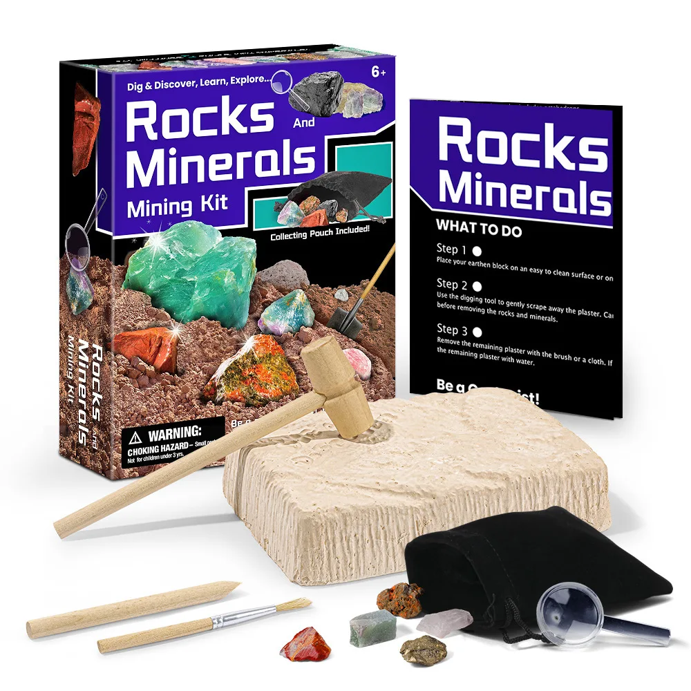 Educational Science Stem Gemstones Crystal Digging Exploration Mining ...