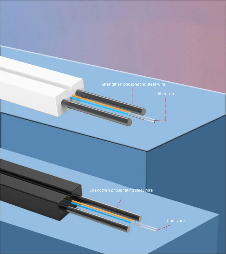 High Quality Optical Fiber 2core Cable Factory Price 12 Core Fiber ...