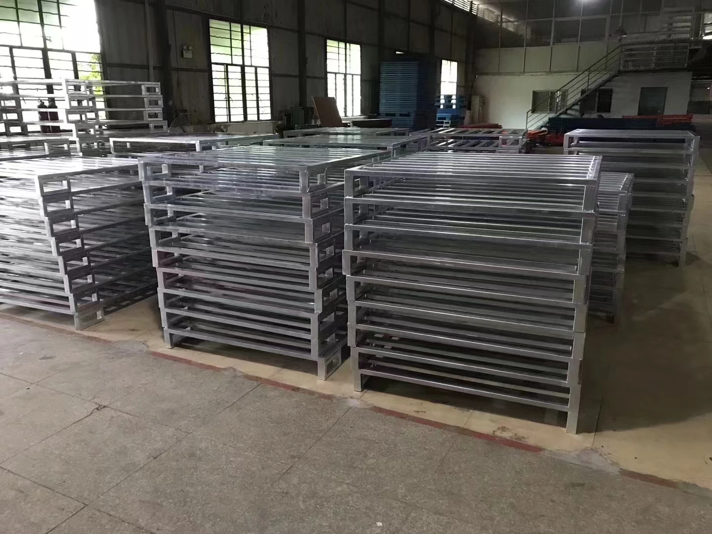 Galvanized Pallet Metal Pallet Forklift Pallet Logistics And ...