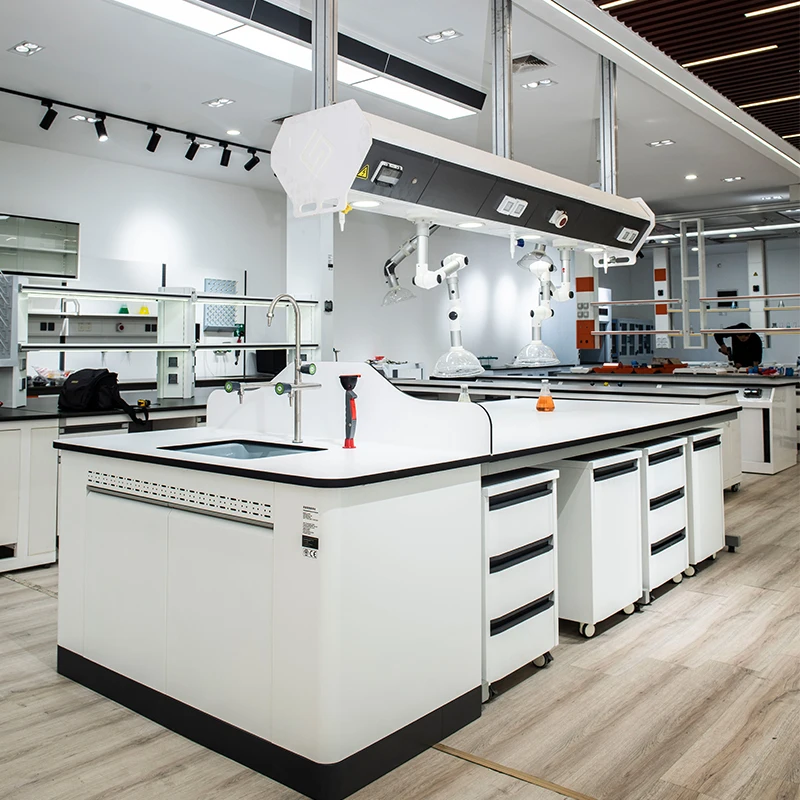 Customized Laboratory School Furniture Science Lab Work Bench Table ...