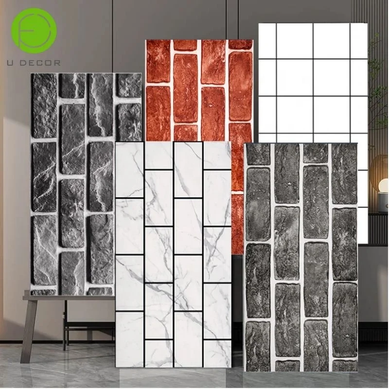 2023 UDK 3d Brick Design Wall Tile Wallpaper 3d Wall Stickers ...