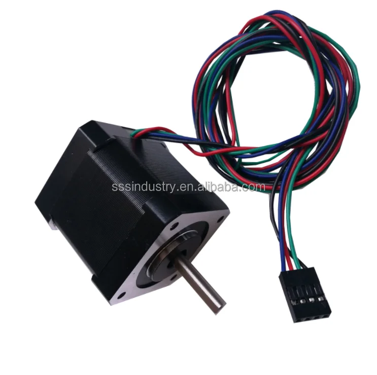 Nema 17 Stepper Motor 42mm 1.8 Degrees 0.44n.cm 1.68a - Buy Stepper ...