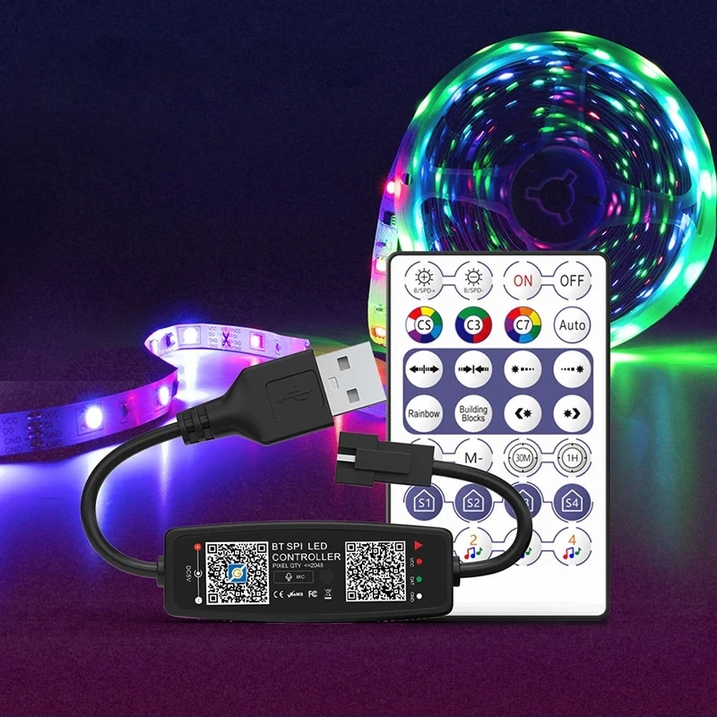 WS2812B Controller Bluetooth Music APP Control for LED Strips