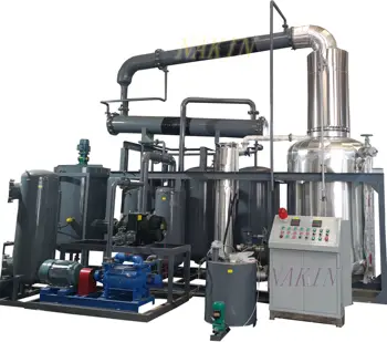 Engine Oil Distillation Purifier Plant To Get Clean Base Oil Engine Oil ...
