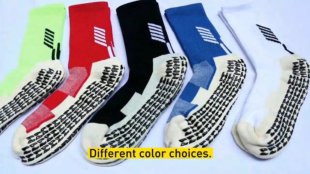 Football Socks Knee High Non Slip Custom Soccer Grip Socks Thickened ...