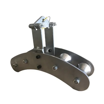 Heavy Duty 4 Steel Wheel Cable Pulling Rollers Corner Cable Roller ...