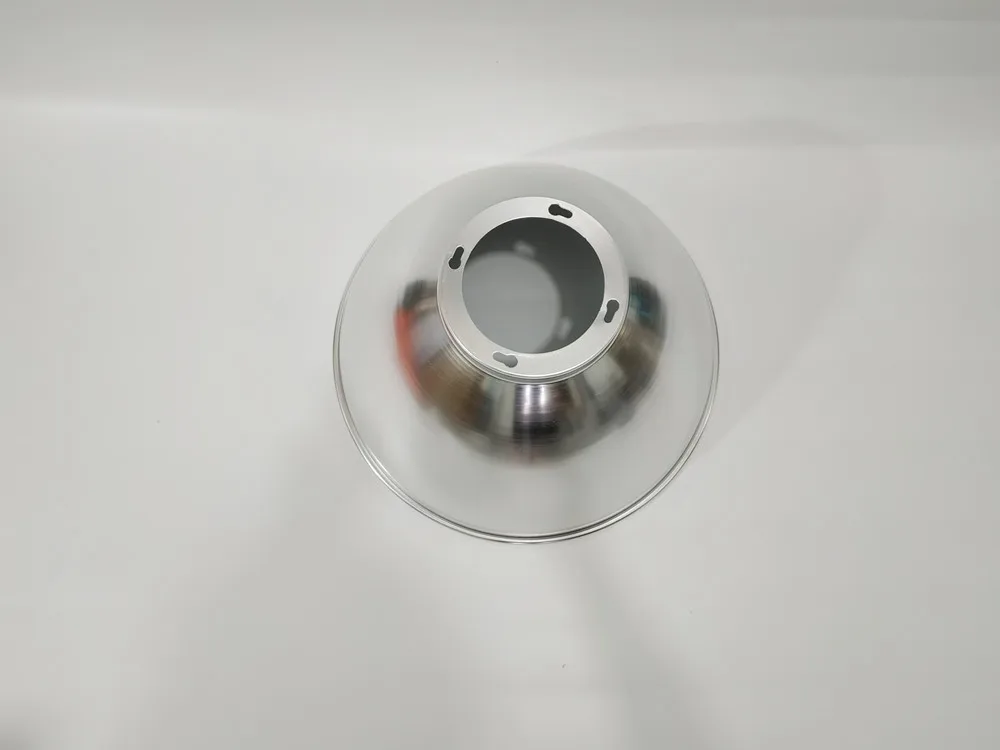Lampshade Factory Spinning Aluminum Reflector 90 Degree Beam Angle