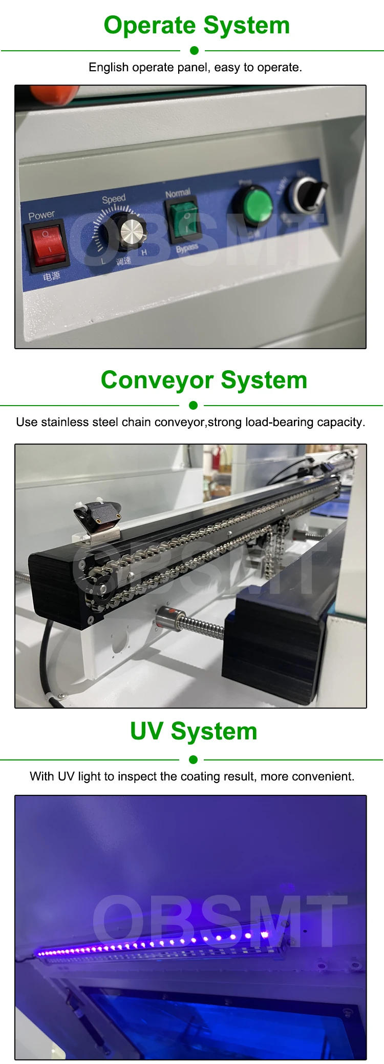 High Quality Automatic Pcb Uv Conveyor Pcb Inspection Conveyor For Pcb Conformal Coating Machine ...