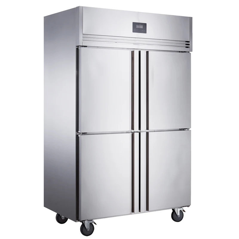 High performance New 4 Door Stainless Steel Commercial Refrigerator ...