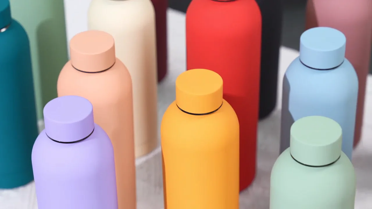 Eco-friendly Matte Color Vacuum Insulated Kids Metal Waterbottle ...