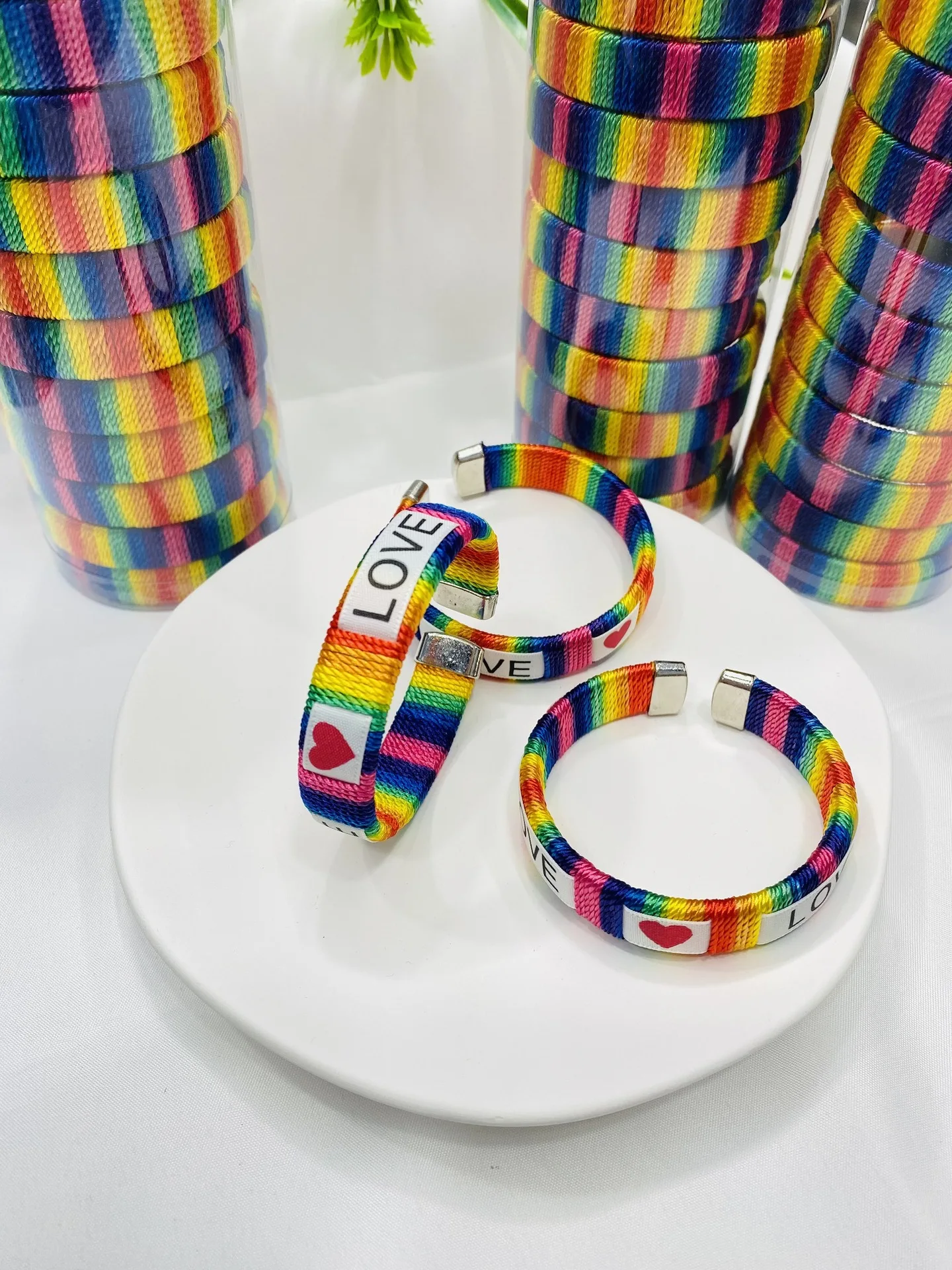 LGBTQ Accessories - Trendy Rainbow Bracelets for Pride