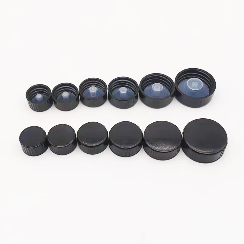 18mm 20mm 22mm 24mm 28mm 33mm Black Plastic Poly Cone Cap Bakelite ...
