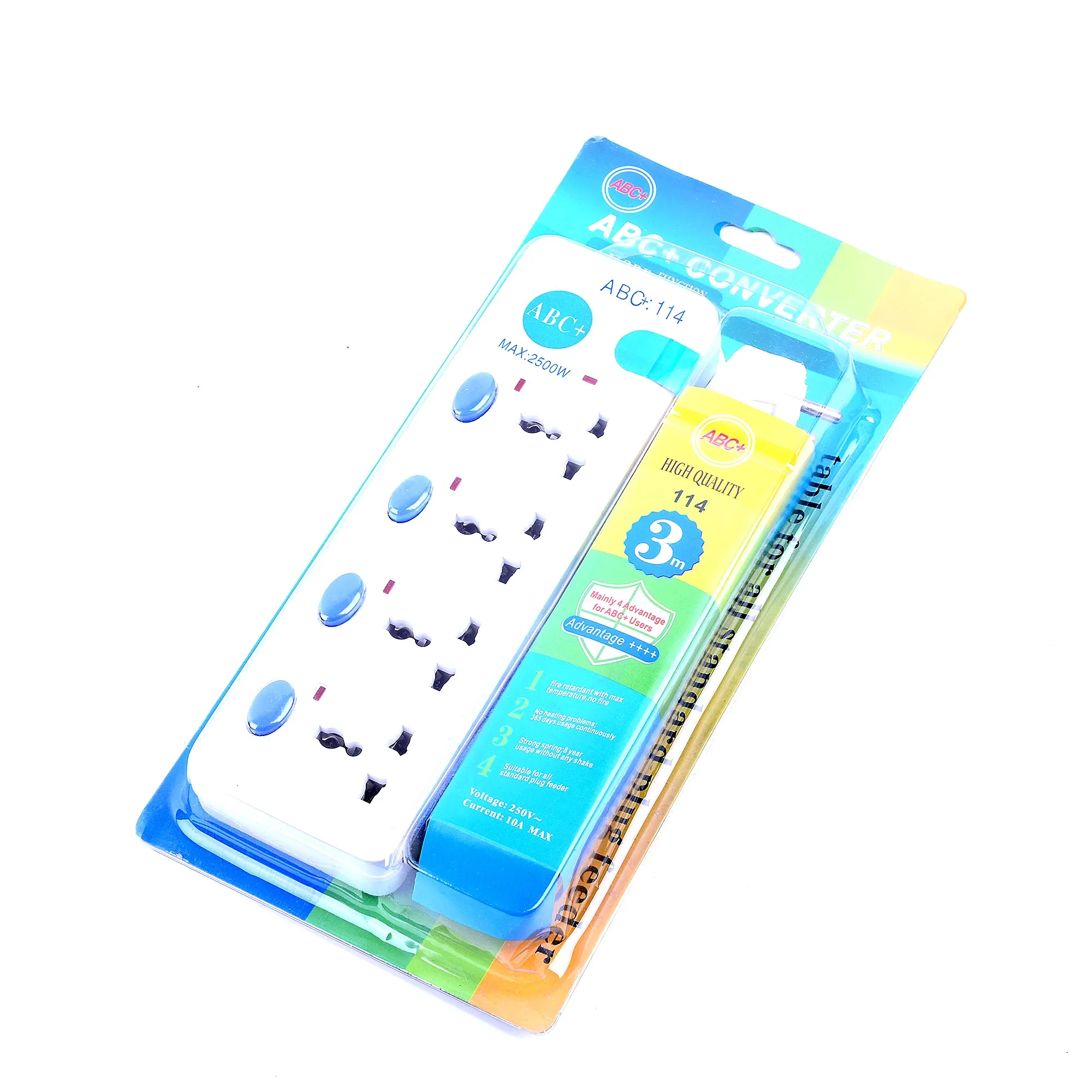 Universal Power Strips for Thailand, Myanmar, Cambodia, Nigeria