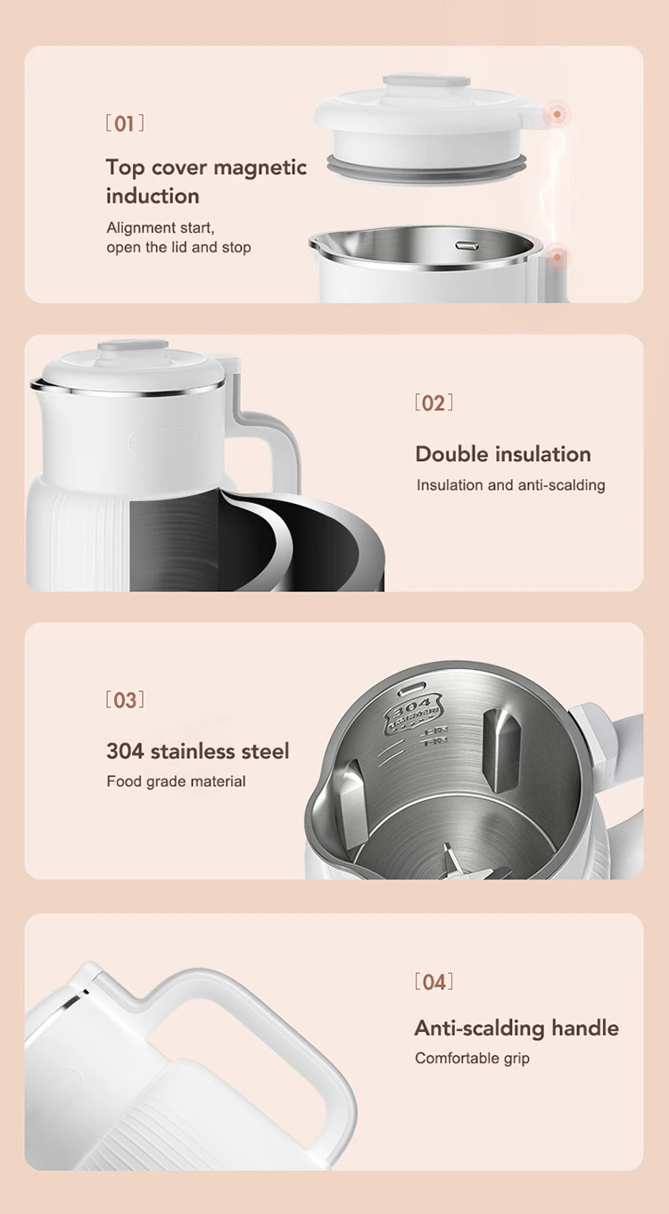 Mini Soybean Milk Maker - Efficient and Versatile Blender