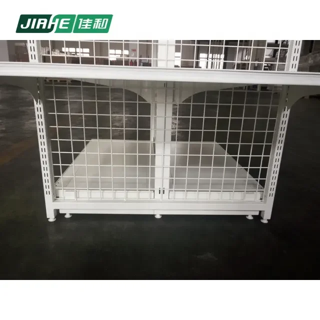 New Design Wire Grid Display Rack Steel Wire Shelf Supermarket Small ...
