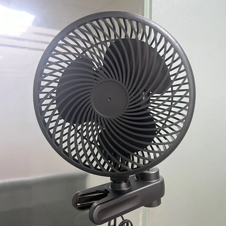 Hydroponic 6 Inch Oscillating Mini Clip Fan for Grow Kit Inline Fan EC ...