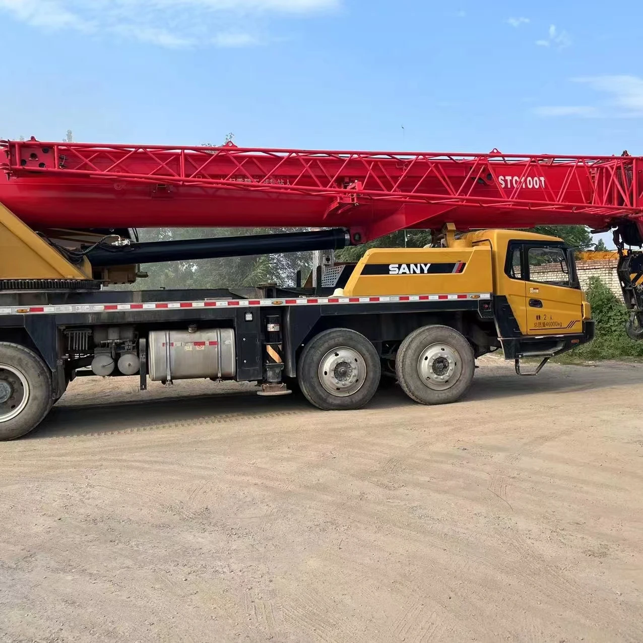 Sany 75 ton telescopic boom cargo mobile truck crane stc750 for sale truck crane in Malaysia ...